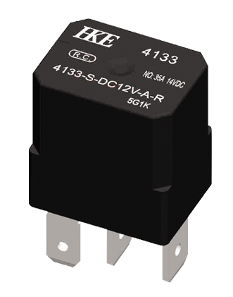 4133 - رله 12 ولت - 35 آمپر - 5 پایه خودرویی